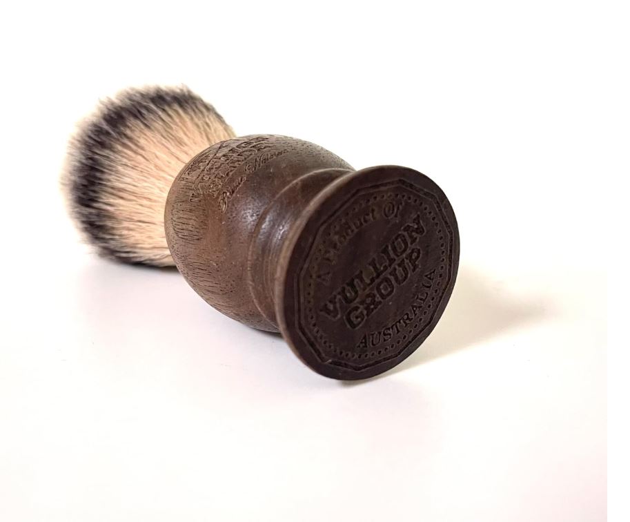 Rustic Walnut Wooden Shaving Brush – Vikings Blade