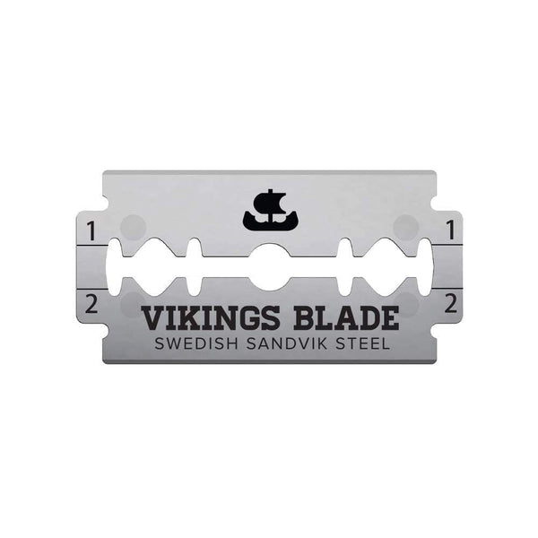 10 "Cayenne Hot" Swedish Steel Double Edge Razor Blades – Vikings Blade