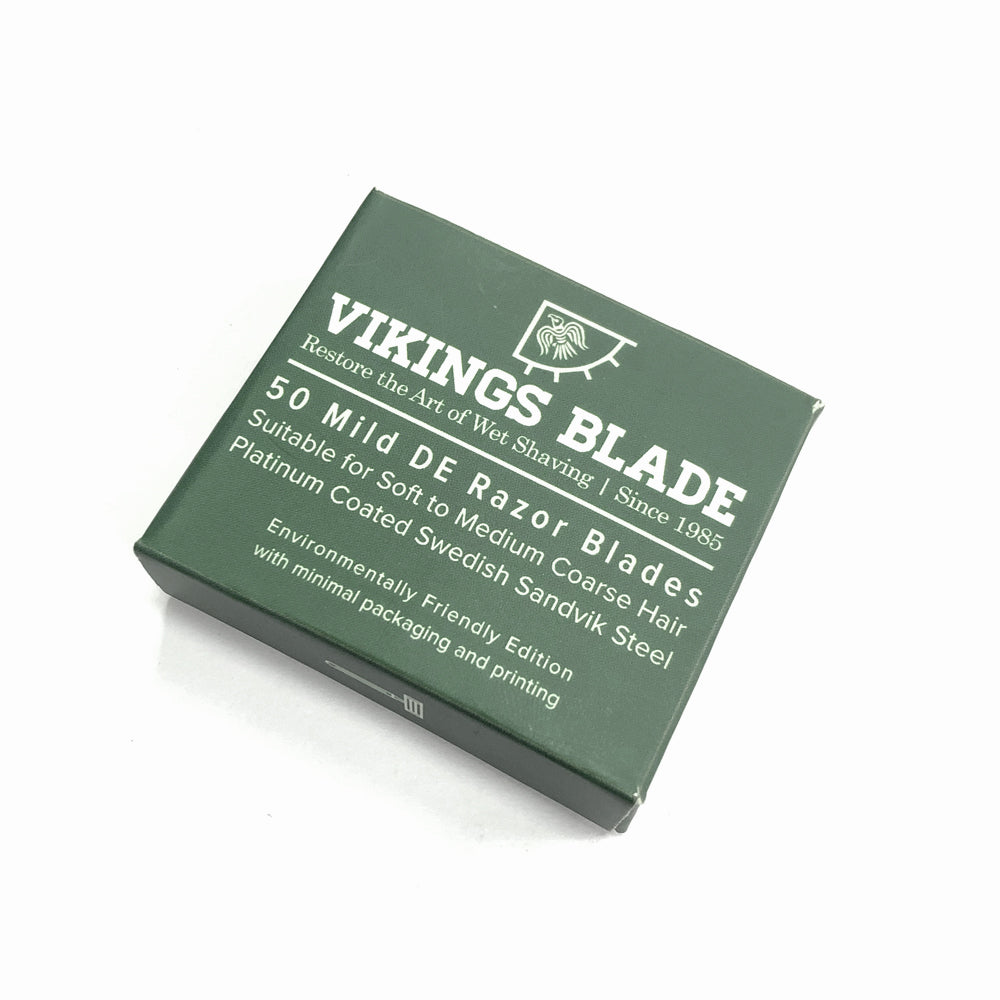 Vikings Blade Mild Double Edge Safety Razor Replacement Blades